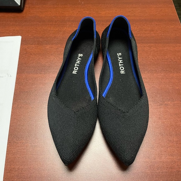 Rothy's | Shoes | Rothys Solid Black Size 8 | Poshmark